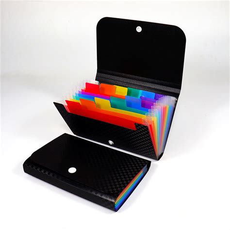 Small File Wallet Receipt Folder A6 Accordion Folder 7 Layer 13 Layer File Case Waterproof With