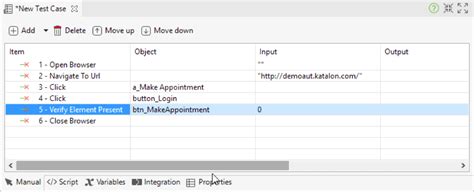 Common Validation Statements With Katalon Studio