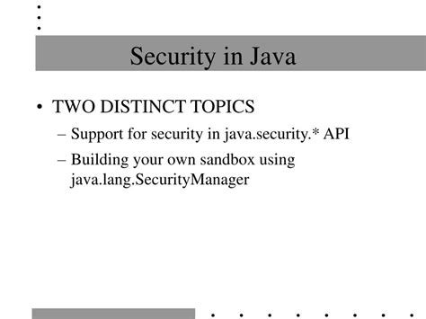 Ppt Security In Java Powerpoint Presentation Free Download Id6921240