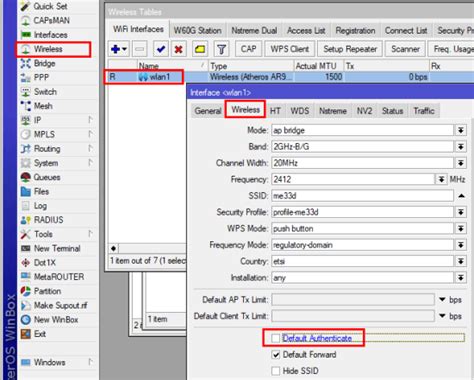 Memblokir Akses Ke Wireless Mikrotik Dengan Access List Praktek It