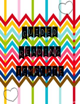 Guided Reading Note Catcher Template By Allison Hollmann TPT