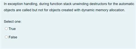 Solved In Exception Handling During Function Stack