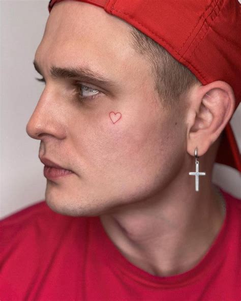 Red Face Tattoo