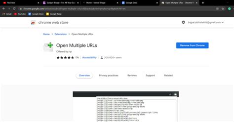 top 4 ways to open multiple websites with one click in the chrome browser