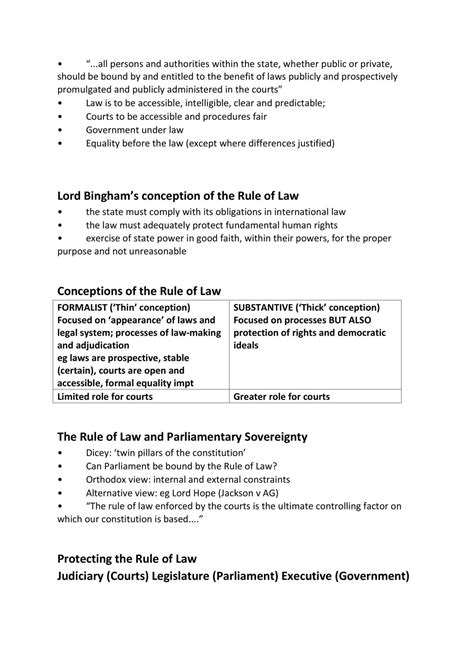 Public Law Lecture Notes Law4001 Public Law Qmul Thinkswap