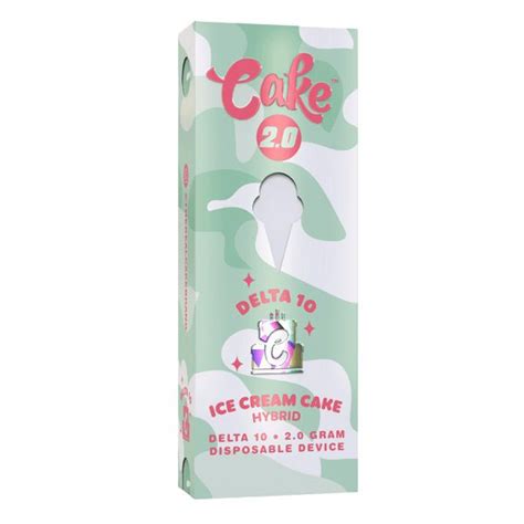 Cake Delta 10 Disposable Vape 2 Gram 20 Pure Cbd Now