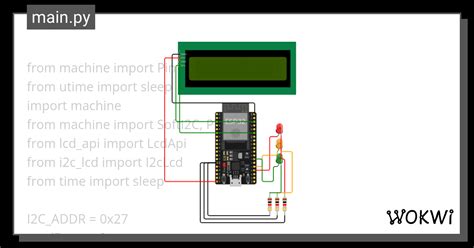 Activitat 2 Pantalla Lcd 16x2 Wokwi Esp32 Stm32 Arduino Simulator