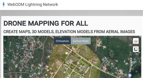 drone mapping for all webodm lightning network r uavmapping