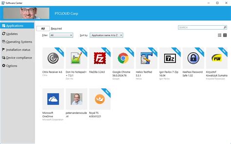 Software Center Open