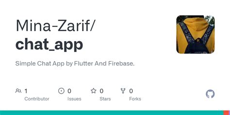 Github Mina Zarifchatapp Simple Chat App By Flutter And Firebase