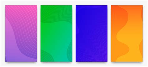 Modern Colorful Gradient Background With Wave Lines 45875605 Vector Art At Vecteezy