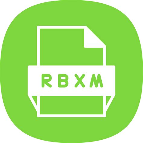 Rbxm File Format Icon 16903812 Vector Art At Vecteezy