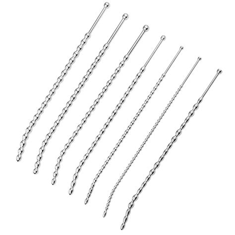 Hotx из нержавеющей стали силикона длинный флуоресцентный расширитель звука вилка для пениса