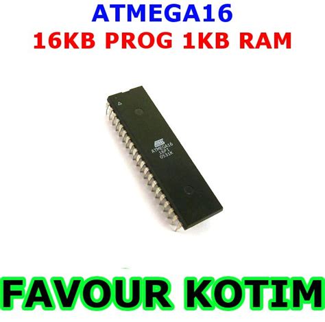 jual atmel avr atmega16a pu atmega16a atmega16 dip40 ic au69 fvkotim di