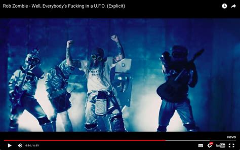 Роб Зомби выпустил клип на песню Well Everybodys Fucking In A Ufo