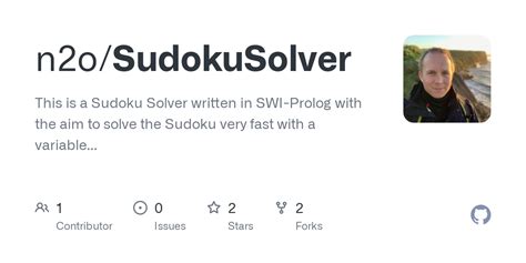 Github N2osudokusolver This Is A Sudoku Solver Written In Swi
