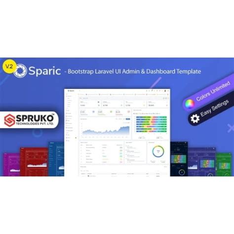 Sparic Laravel Admin Dashboard Template Digixcel
