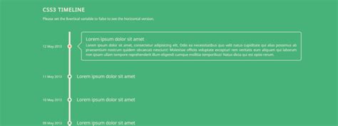 27个精美的时间线含源代码，你知道几个？ 时间线模板