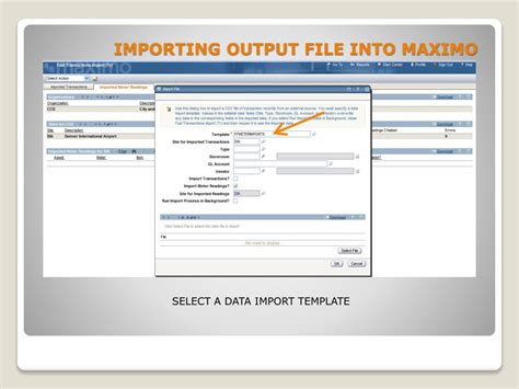 Ppt Fuel Import Interface Maximo Transportation 6 3 Powerpoint