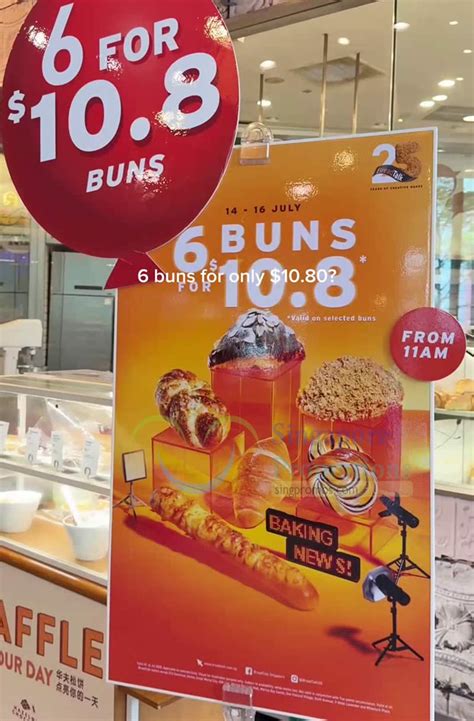 Expired Breadtalk Spore Selling 6 Buns For 10 80 Until 20 July 2025 Choose From Over 20