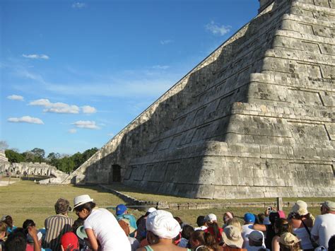 Chichen Itza And The Serpent Shadow