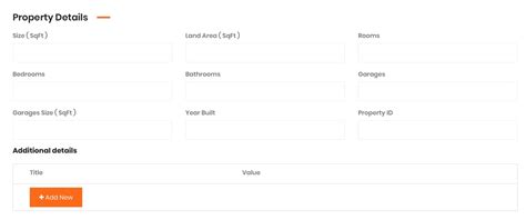 Additional Fields Essential Real Estate