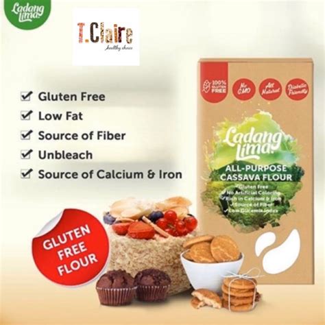 Jual Ladang Lima All Purpose Flour Tepung Mocaf Cassava Flour 1kg