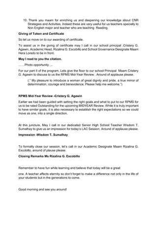 LAC SESSION SCRIPT Docx