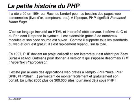Ppt Le Langage Php Powerpoint Presentation Free Download Id602023