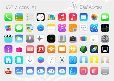 12 Ios 7 Icon Pack Download For Android Images Iphone Icon Pack Android Iphone 5 Ios 7 Theme