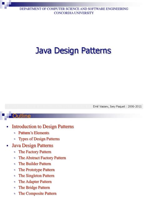 Java Design Patterns Guide Pdf Modelviewcontroller Class Computer Programming