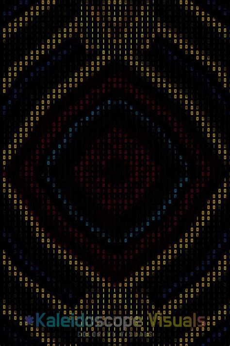 Animated Binary Art Design Video Art Design Braided Rugs Digital Art