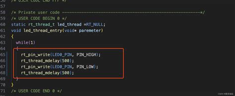Nucleo F411re Rt Thread 体验 2 Gcc环境 Pin 驱动的移植gcc Pin定义 Csdn博客