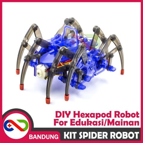 Jual Robot Laba Laba Hexapod Electric Spider Robot Kit Diy Steam Education Shopee Indonesia