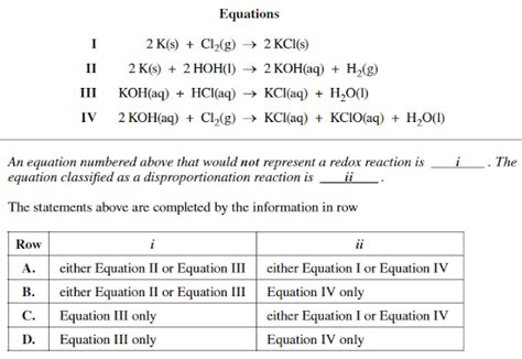 Solved Equations I K S Cl G KCl S Chegg Com