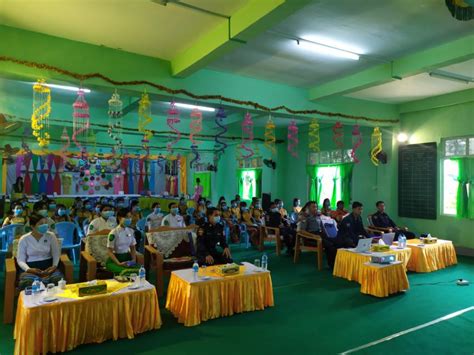 မင်းပြားမြို့ အမျိုးသမီးအိမ်တွင်းမှု သက်မွေးလုပ်ငန်းပညာသင်တန်းကျောင်း၌ ဌာနဆိုင်ရာများက အသိပညာပေး