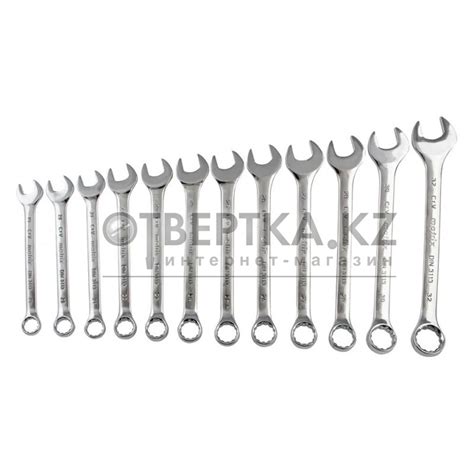 Набор гаечных ключей рожковых 25 шт. MATRIX 15425 купить в Алматы, цена ...