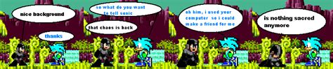 Sonic Adventures The Sprite Comic On The Duck Nothings Sacred