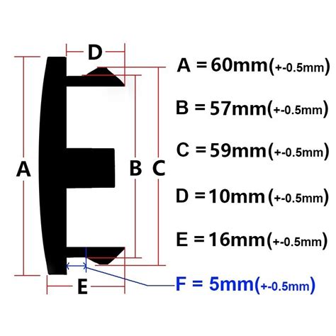 Wheel Diy 4pcs 60mm Rotiform Wheel Cap Rotiform Sport Rim Center Caps Car Universal Hub Caps