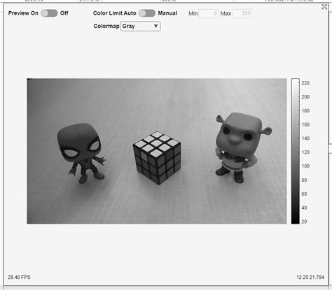preview and acquire data in image acquisition explorer matlab and simulink
