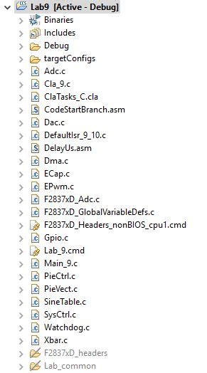Tms320f28377d Cla Tutorial Question Lab9 C2000 Microcontroller