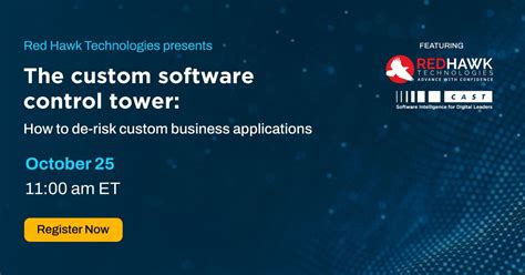 Red Hawk Technologies Llc On Linkedin The Custom Software Control