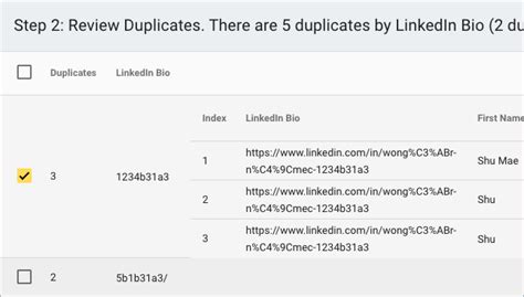 Module Overview Merge Duplicates Insycle