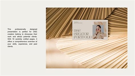 UGC Creator Portfolio Behance