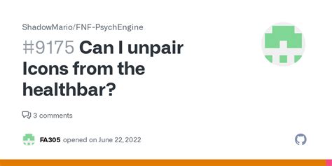 Can I Unpair Icons From The Healthbar · Issue 9175 · Shadowmariofnf
