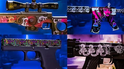 САМЫЕ КРАСИВЫЕ КОМБИНАЦИИ НАКЛЕЕК Cs 2 ЛУЧШИЕ КОМБИНАЦИИ Youtube