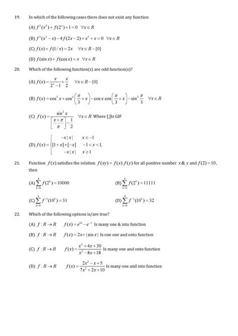 Notes On Function Calculus Paper Notes Learnpick India