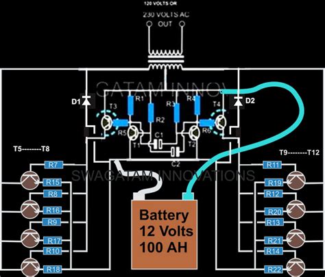 Home Inverter Schematic Diagram