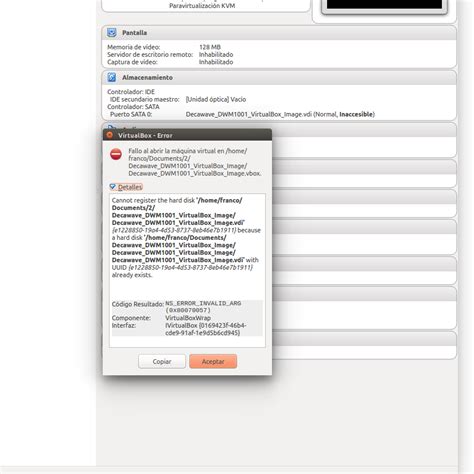 Problem Mounting The Vdi In Virtualbox Ultra Wideband Qorvo Tech Forum