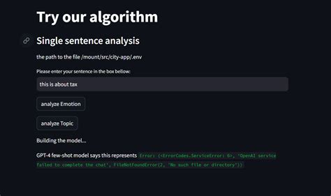 Not Able To Find Env File For OpenAI API Key Community Cloud Streamlit
